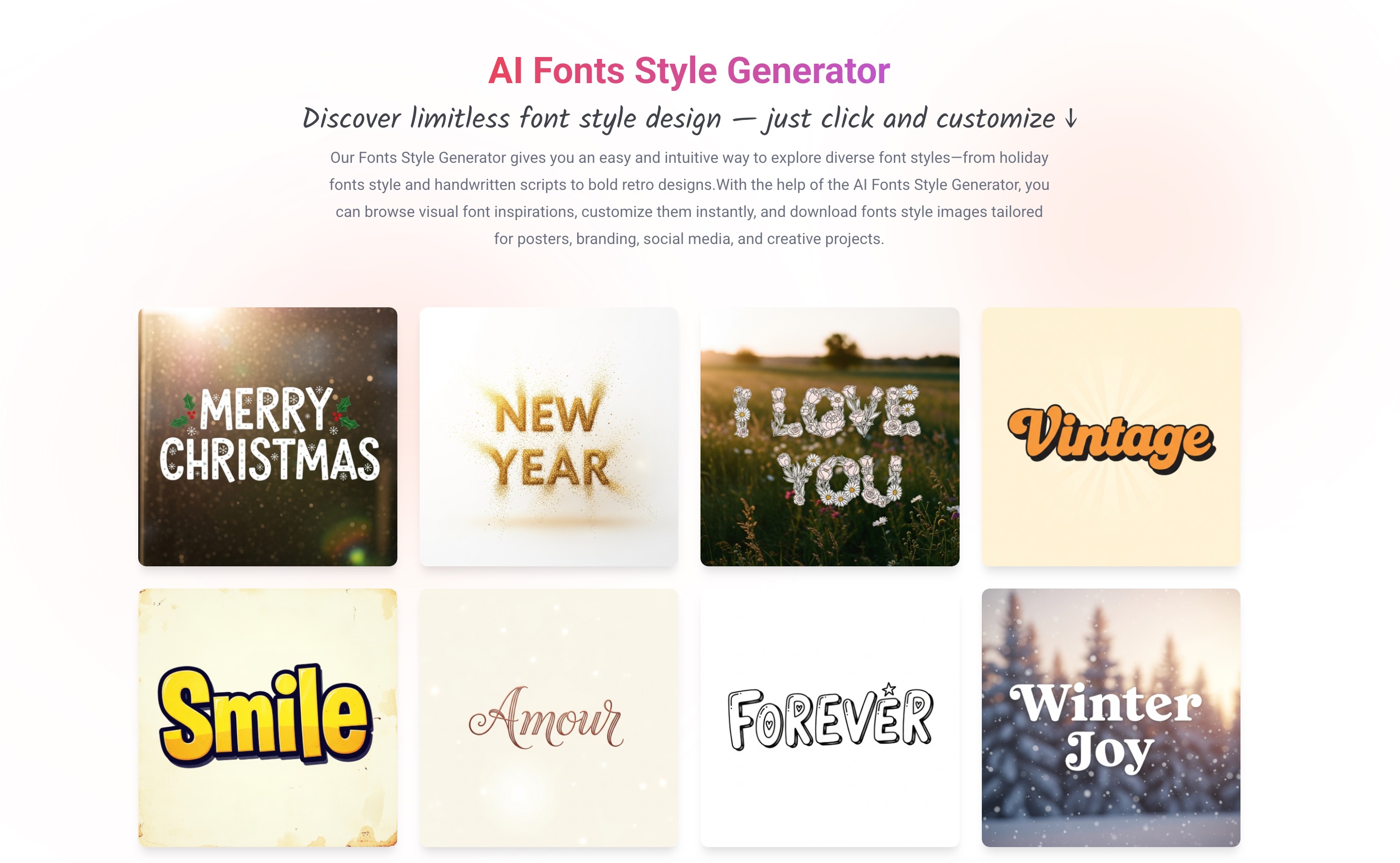 Fonts Style Generator – Free AI Fonts Style Generator for Any Design